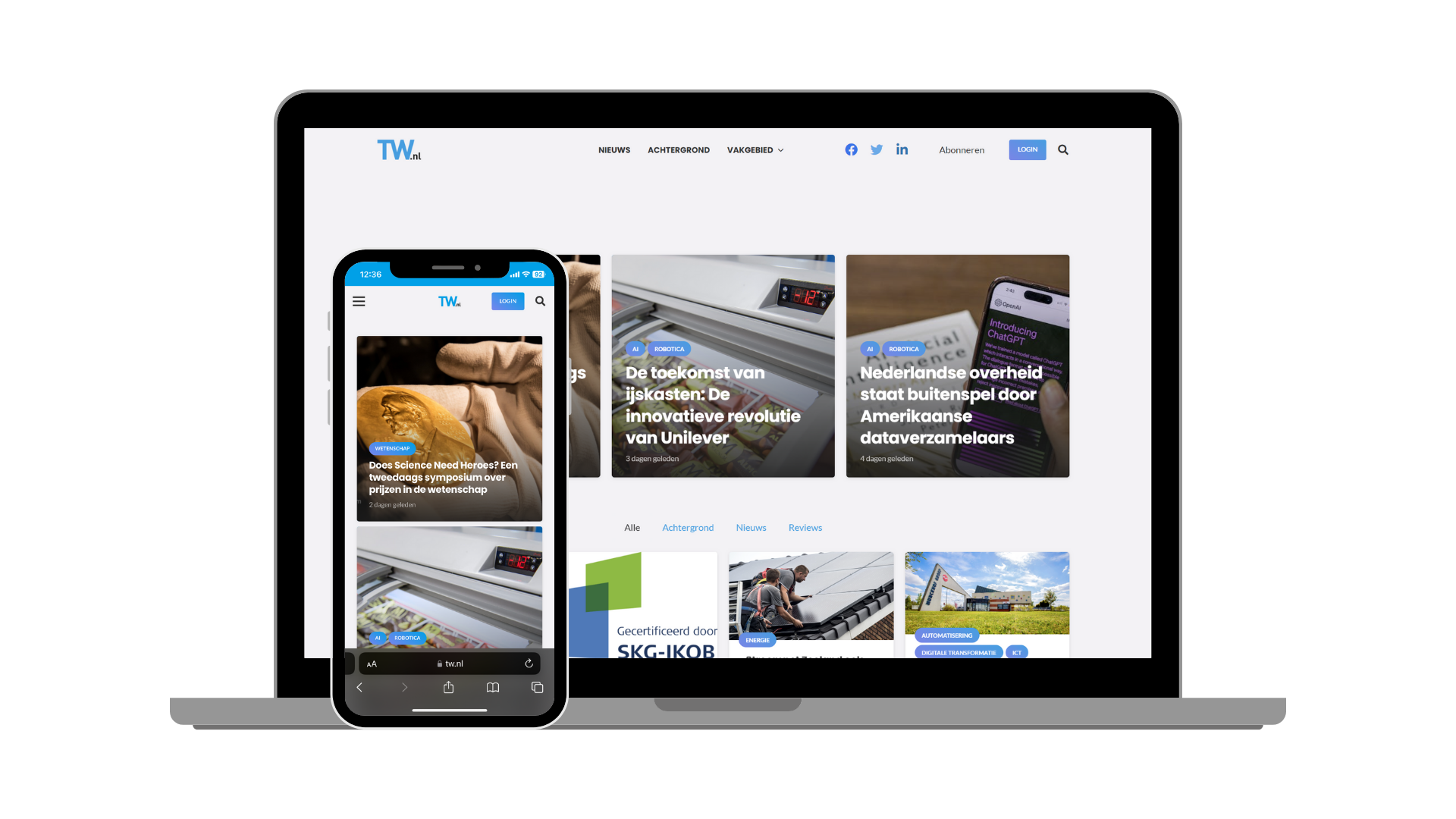 TW.nl - Blue Pixl Media